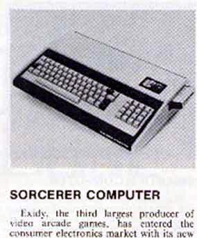 DigiBarn Systems: Exidy Sorcerer